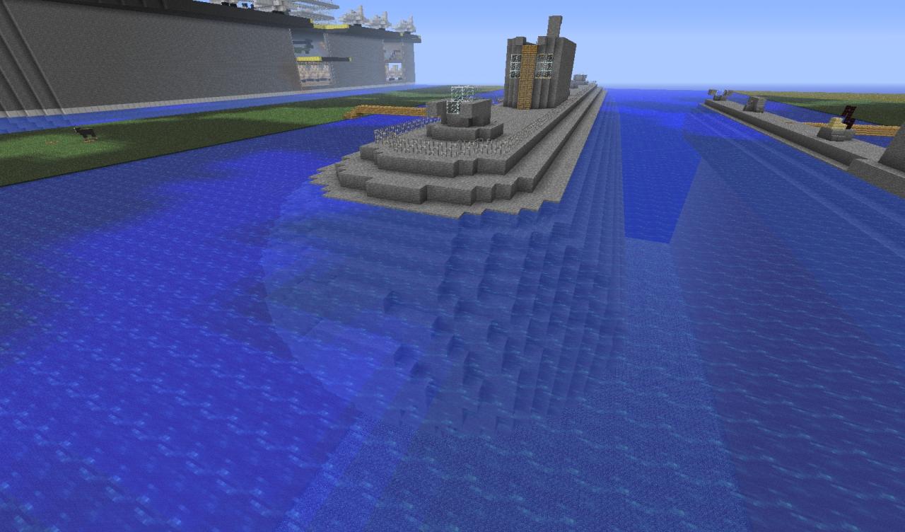 Big Submarine Minecraft Map