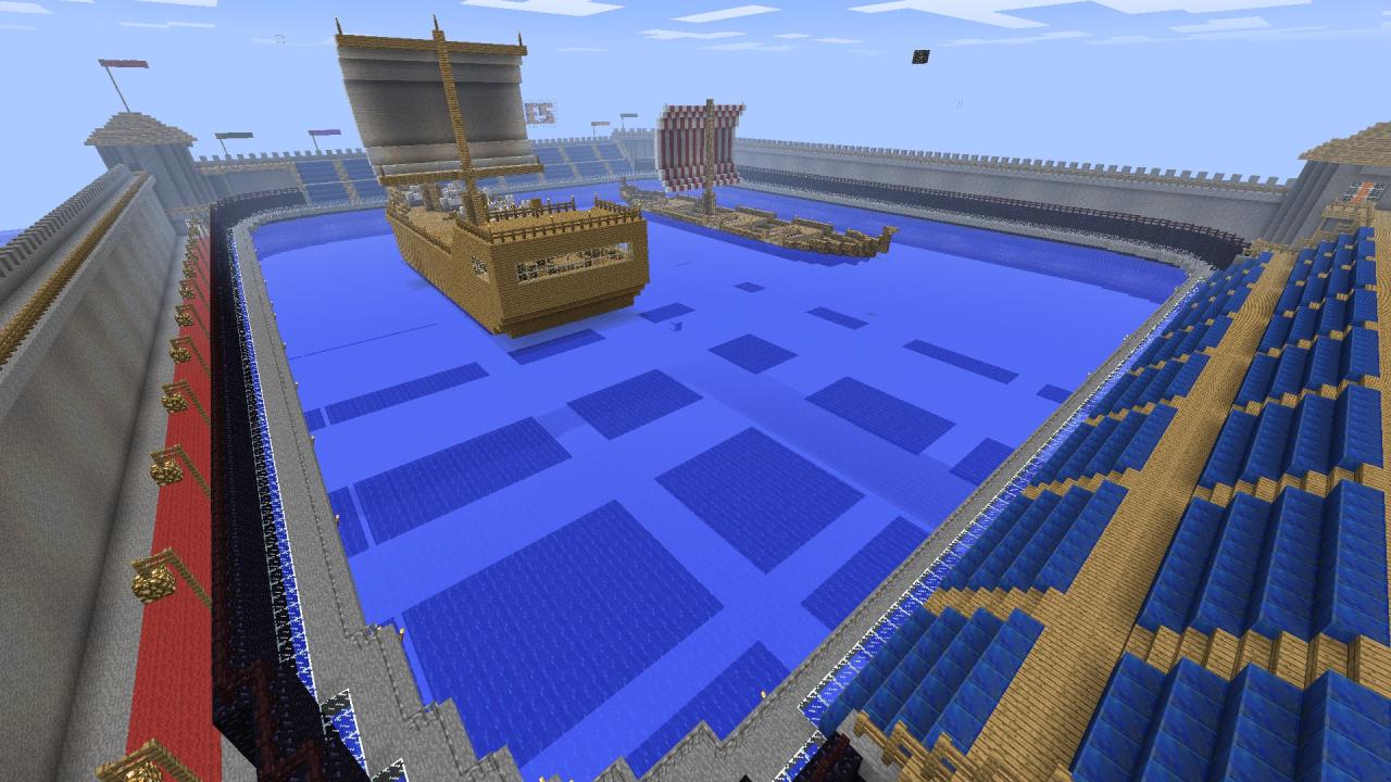 Ship Battles Sample Minecraft Map