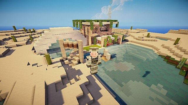 The Arch - A Modern House Minecraft Map