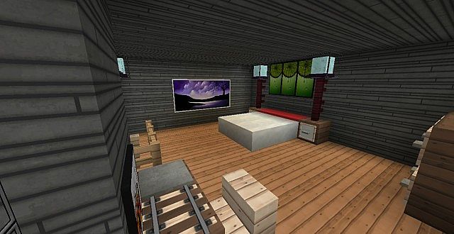 Modern Shore House Minecraft Map
