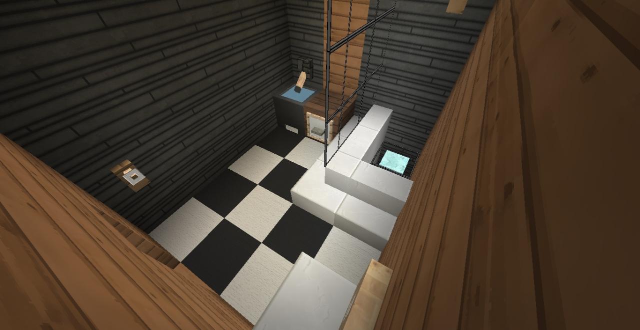 Modern Shore House Minecraft Map