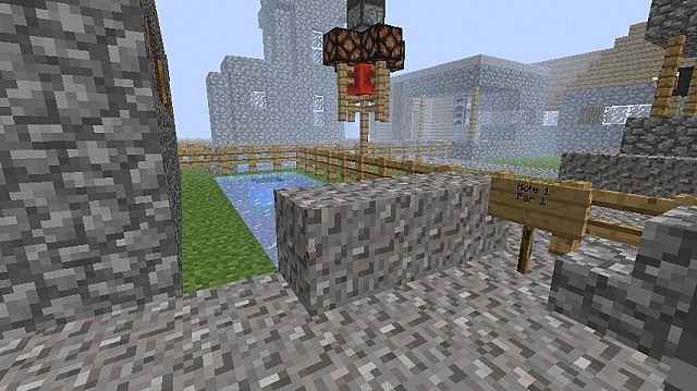 Minecraft Mini Golf! Minecraft Map