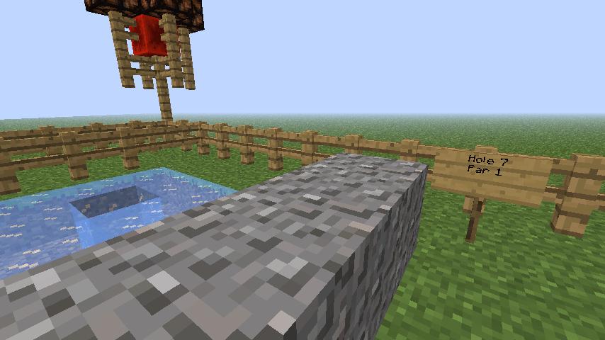 Minecraft Mini Golf! Minecraft Map