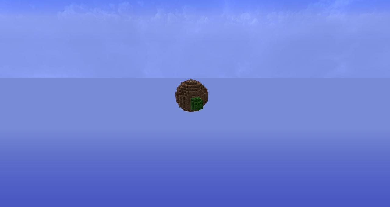 sky planet Minecraft Map