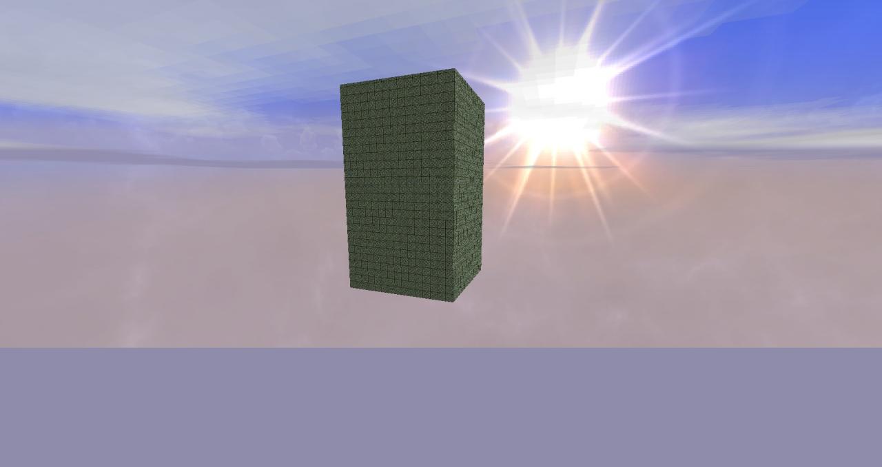 sky planet Minecraft Map