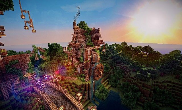 Steampunk Minecraft Map