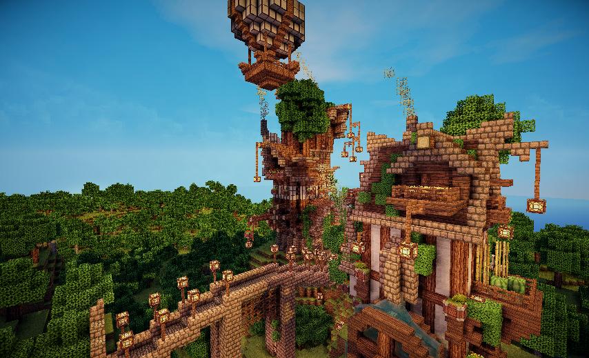 Steampunk Minecraft Map