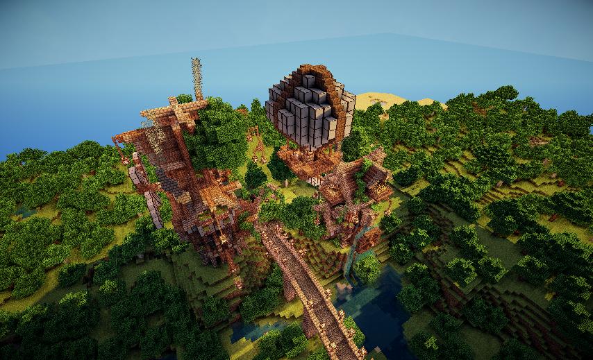 Steampunk Minecraft Map