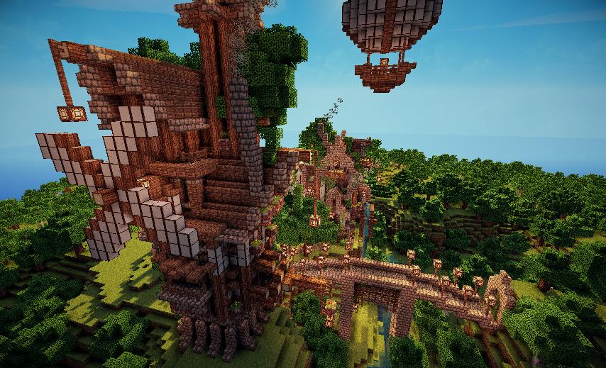 Steampunk Minecraft Map