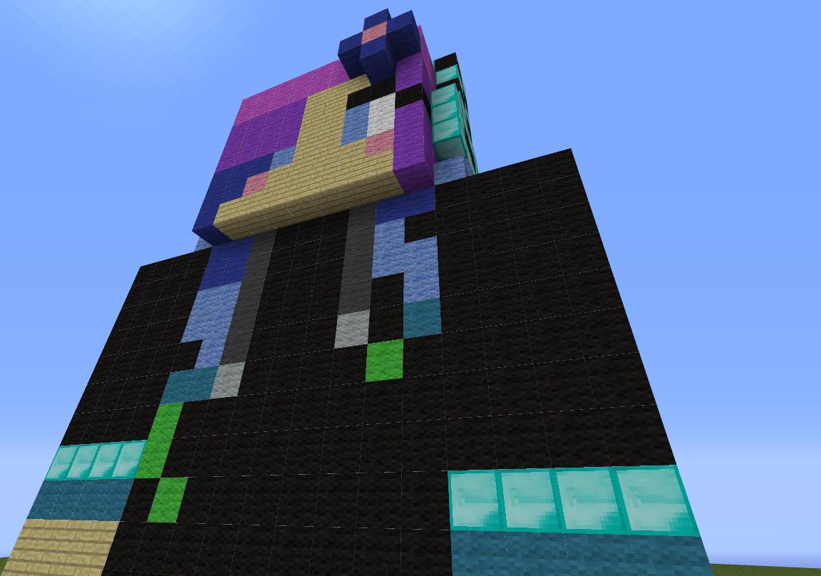 xFionnaTheHuman's Statues and Pixel Art Minecraft Map