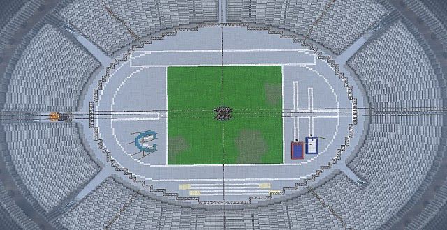 2012 London Olympic Stadium Minecraft Map
