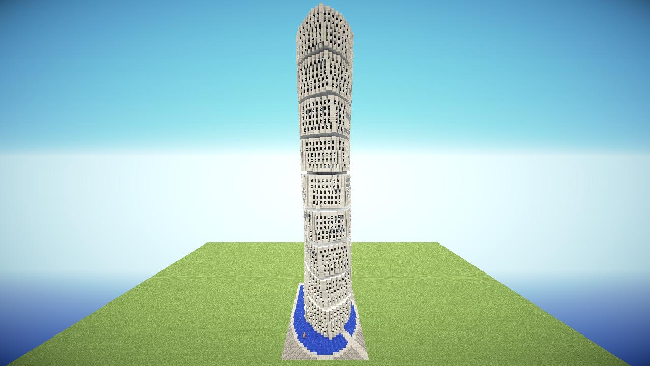 Turning Torso Minecraft Map