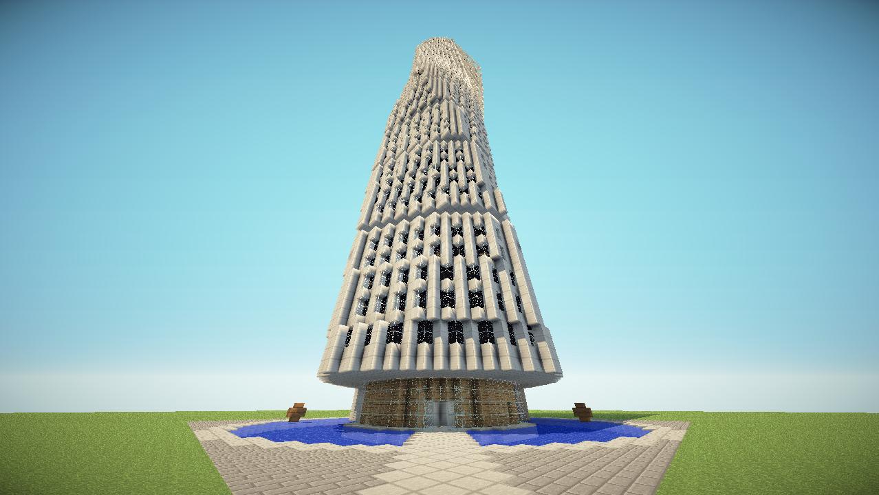 Turning Torso Minecraft Map