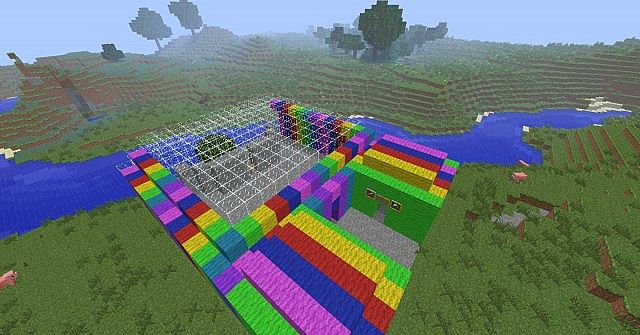 Colorfull Spawn Minecraft Map