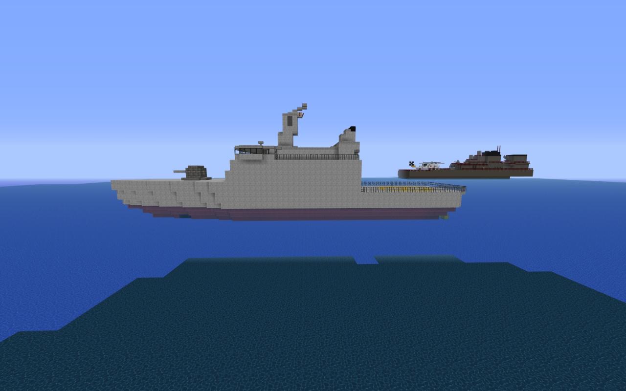 Knud Rasmussen-Class Patrol Vessel Minecraft Map