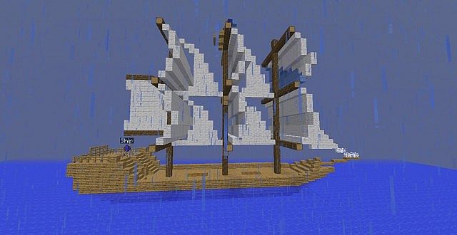 Big Trading Ship Minecraft Map