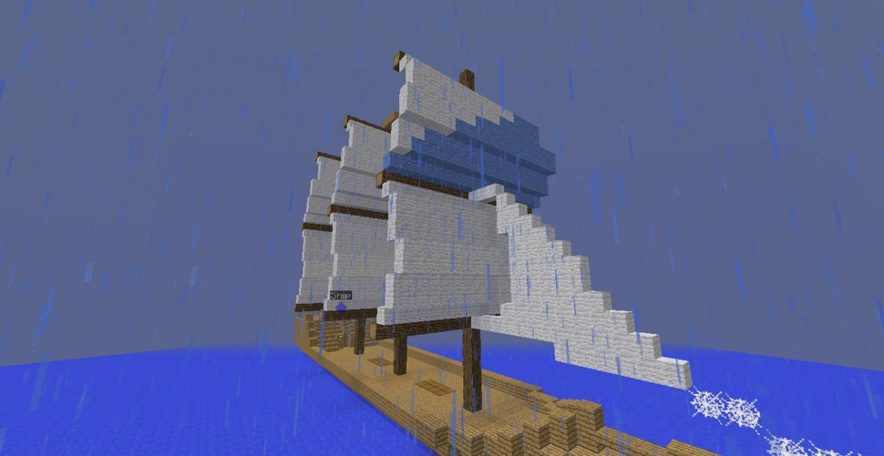 Big Trading Ship Minecraft Map