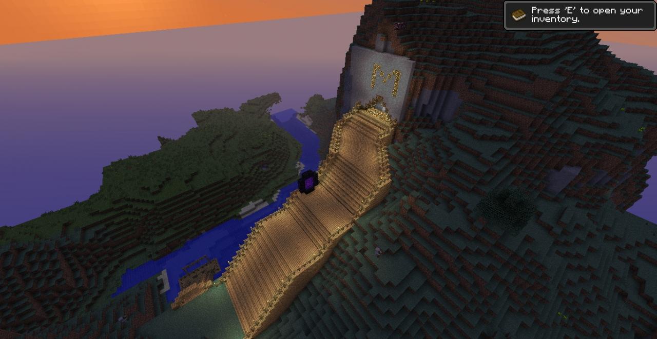 Mountain House (Creative Mode) Minecraft Map