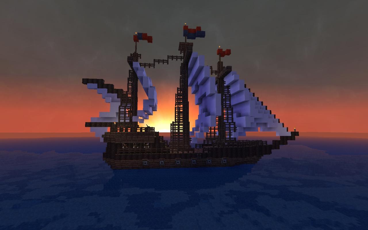Trade ship Minecraft Map