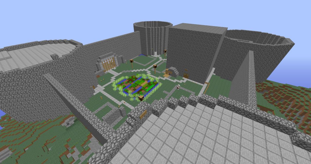 DHG Faction Base Build Minecraft Map