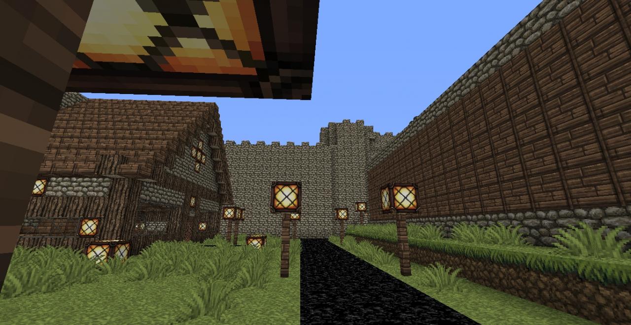 Dragonbreath City (includes the castle of doom in map) Minecraft Map