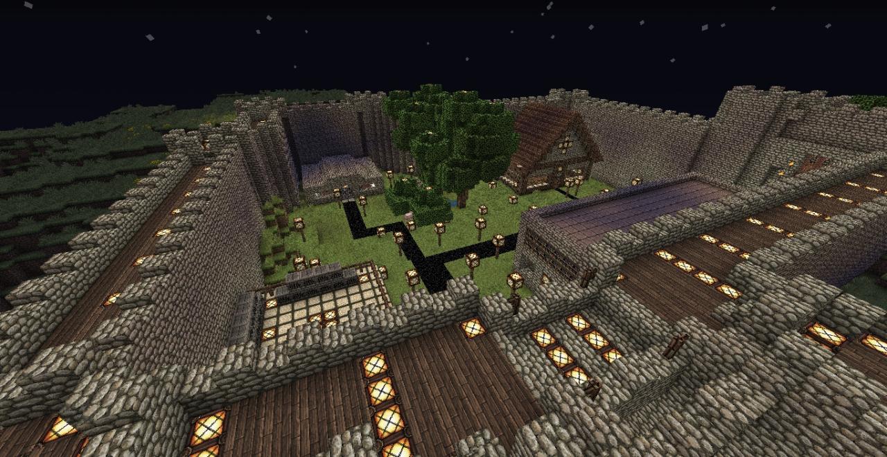 Dragonbreath City (includes the castle of doom in map) Minecraft Map