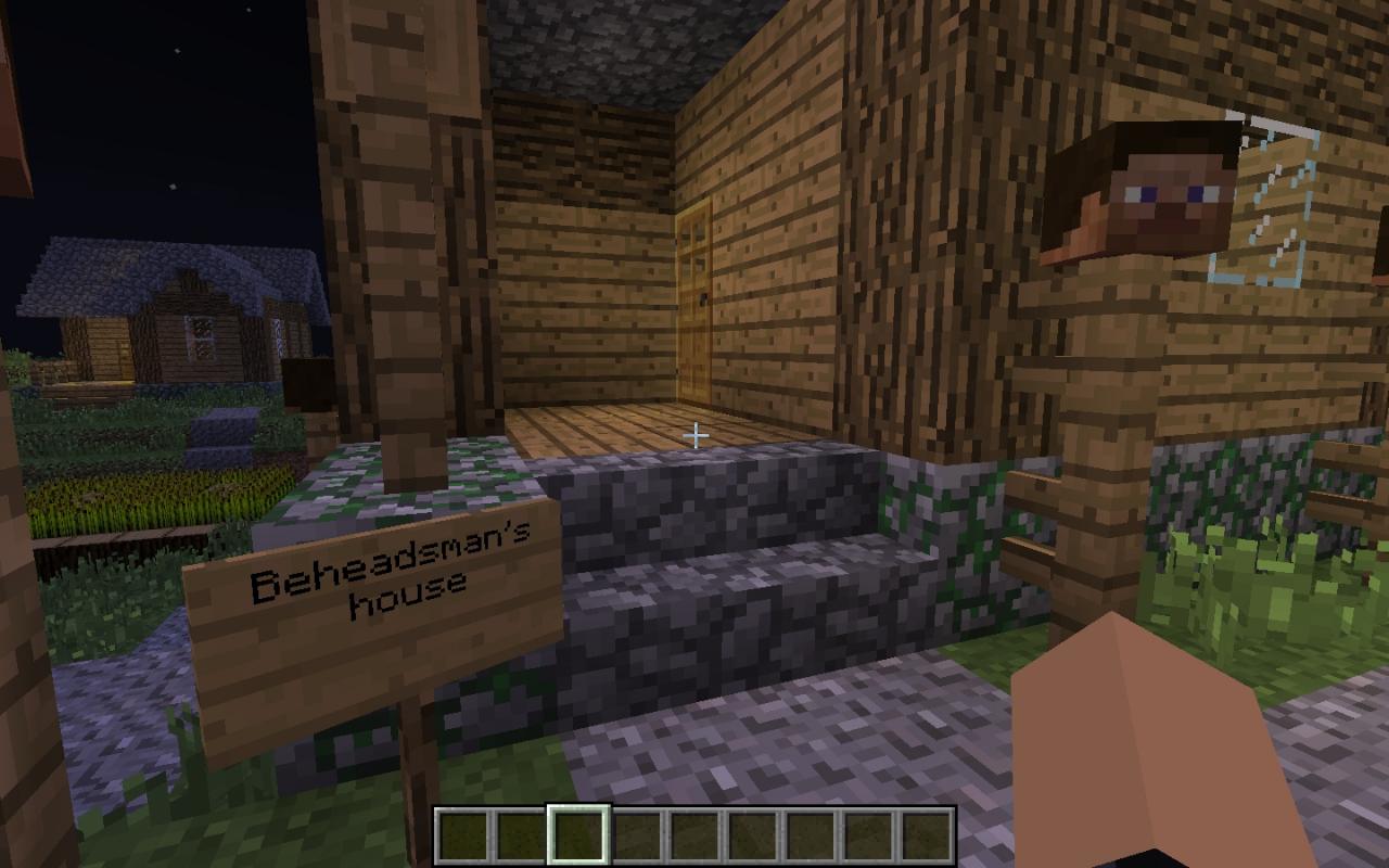 A mini settlement Minecraft Map