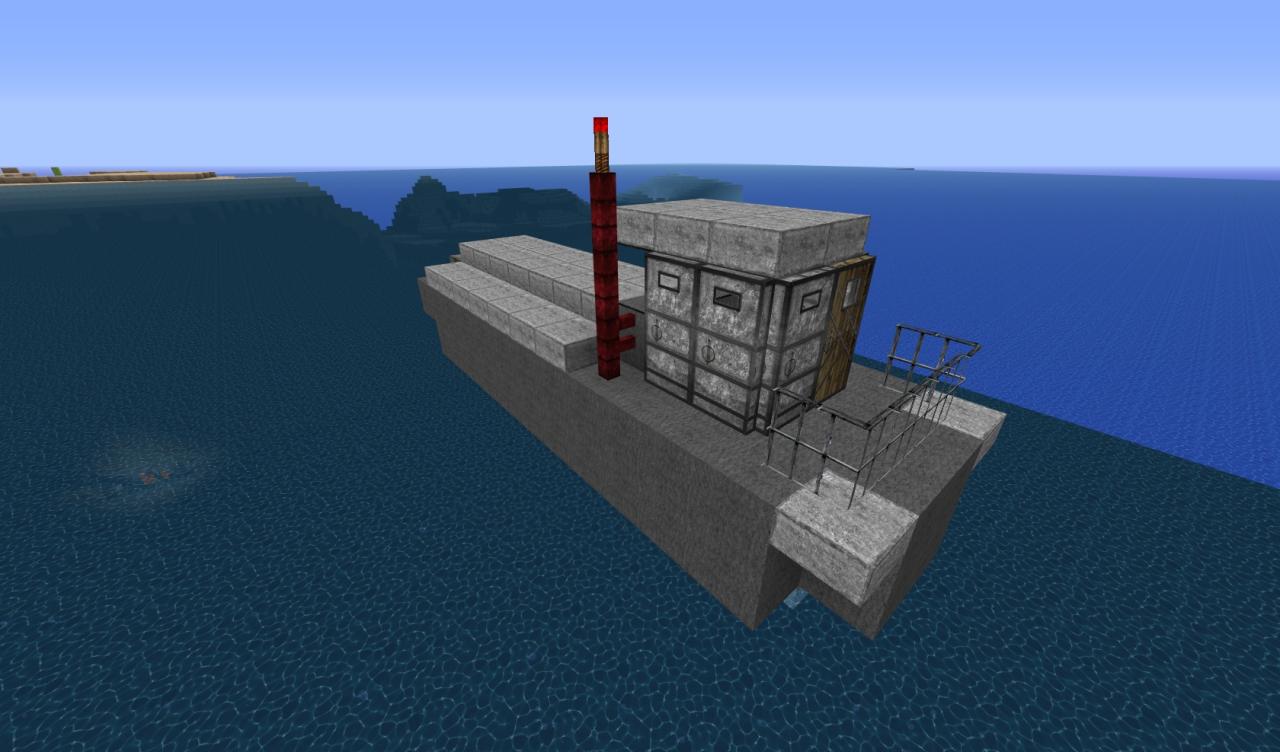 Finnish Jurmo Class Landing Craft Minecraft Map