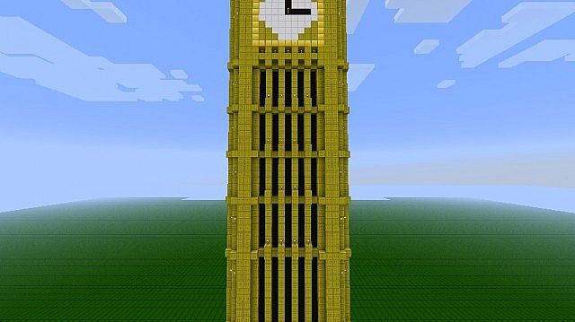 Big Ben Clock Tower Minecraft Map