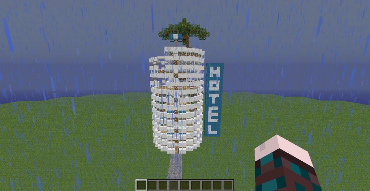 a collection of modern buildings Minecraft Map