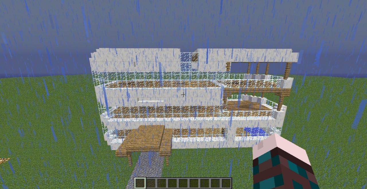 a collection of modern buildings Minecraft Map