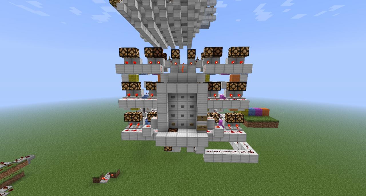 Keypad Combination Lock Minecraft Map