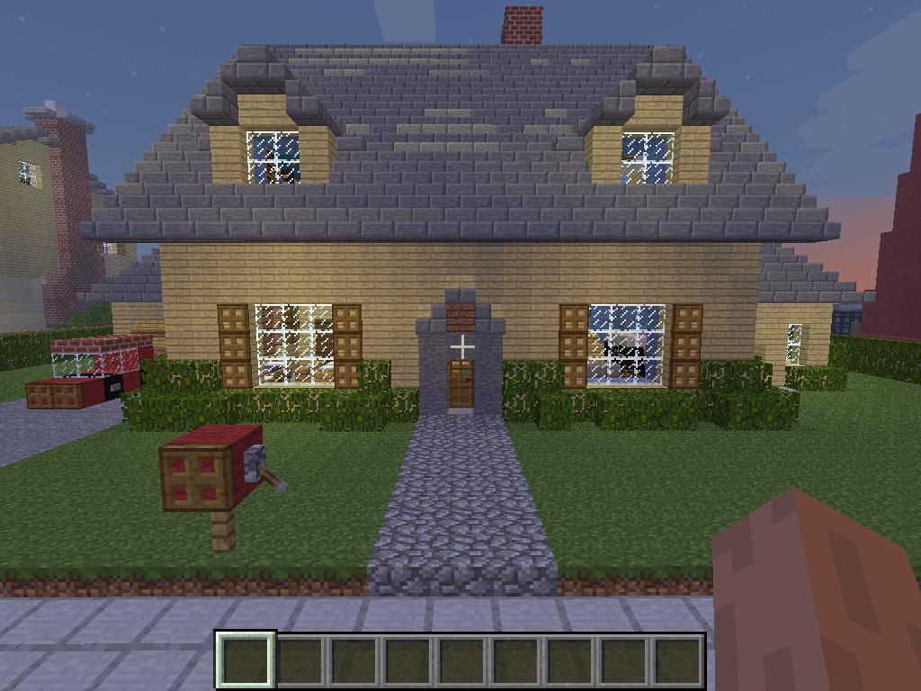 cartoon builds Minecraft Map