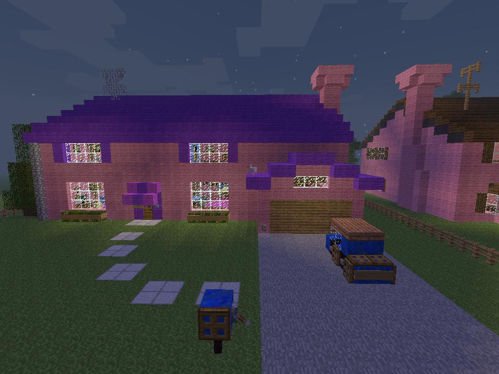 cartoon builds Minecraft Map