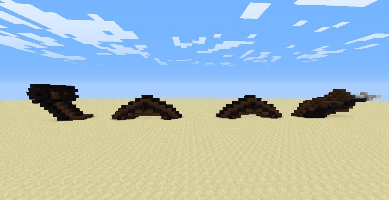 Desert Death Worm Minecraft Map