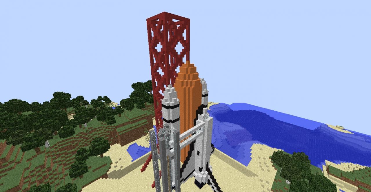 X-148 Space Shuttle Minecraft Map