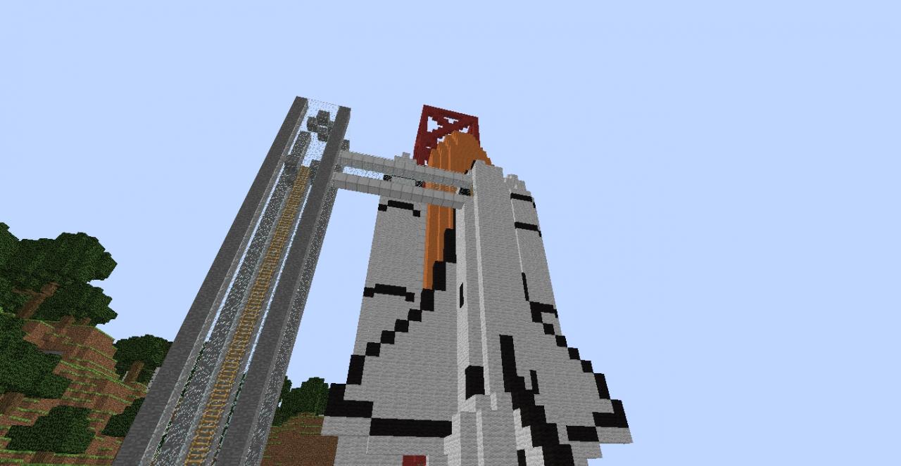 X-148 Space Shuttle Minecraft Map