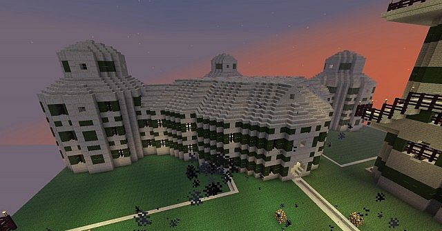 Earth Nation Faction Palace Minecraft Map