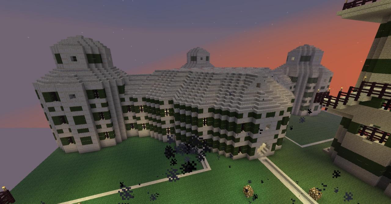 Earth Nation Faction Palace Minecraft Map