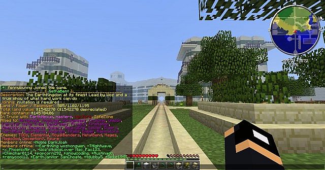 Earth Nation Faction Palace Minecraft Map