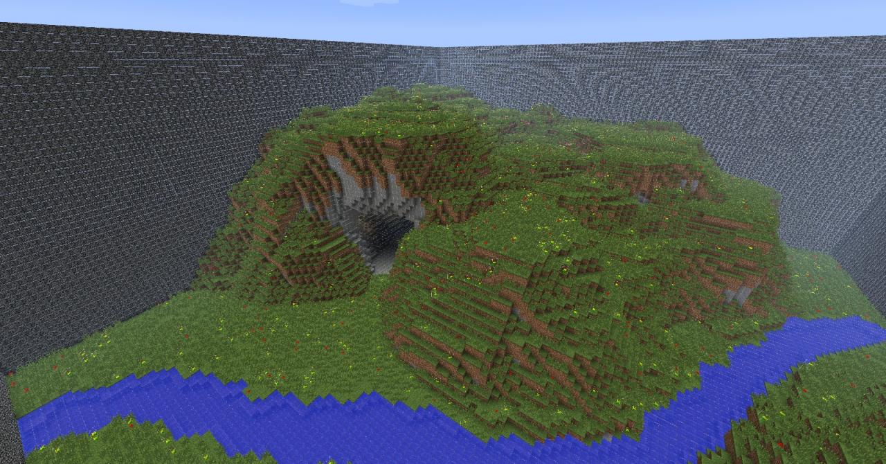 Custom Terrain Minecraft Map