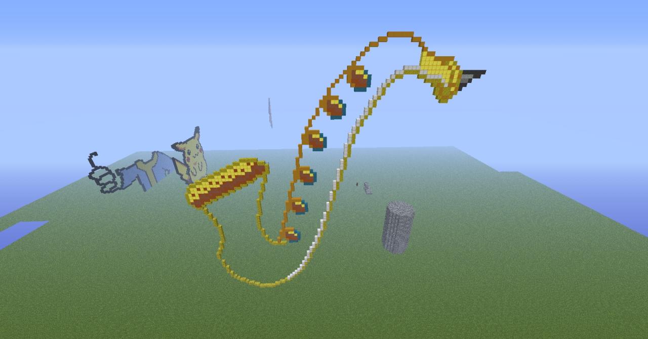 Saxaphone Pixel Minecraft Map