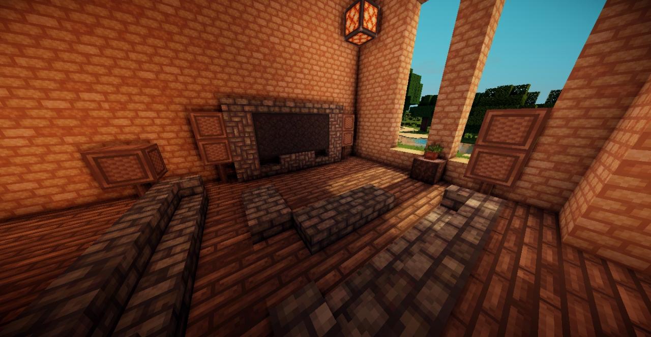 Villa Durango - Fully Furnished Italian Villa Minecraft Map