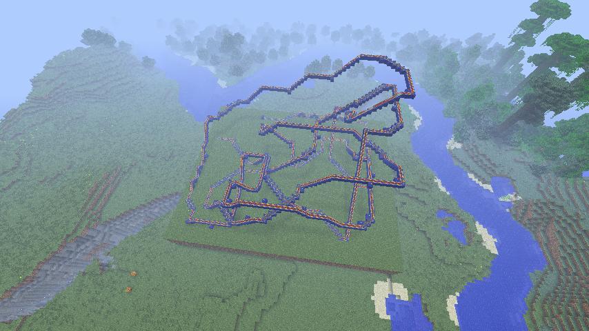 ROLLERCOASTER Minecraft Map