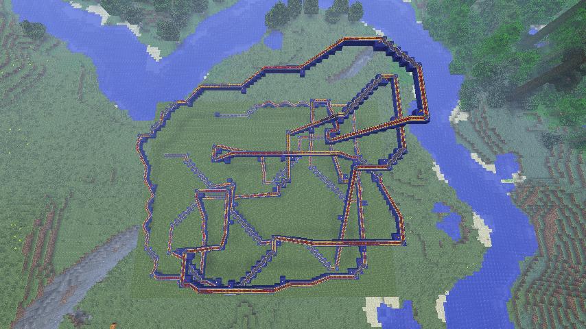 ROLLERCOASTER Minecraft Map