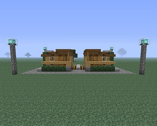 Double House Minecraft Map