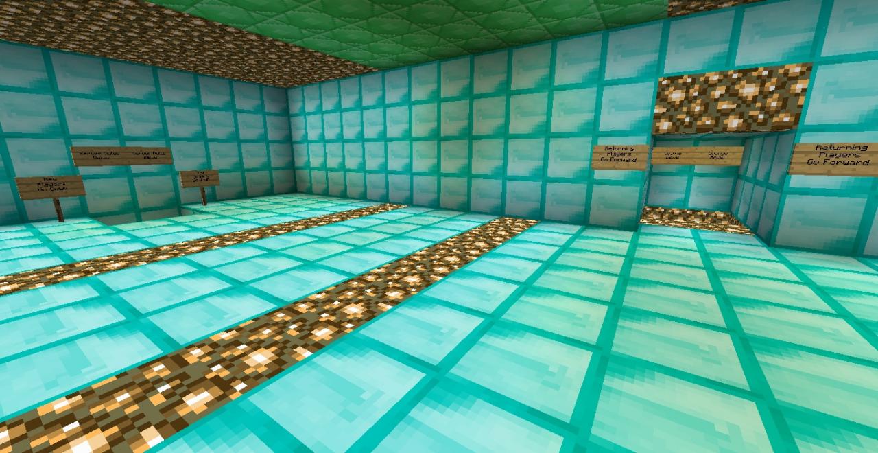 Overlook themed Spawn Minecraft Map