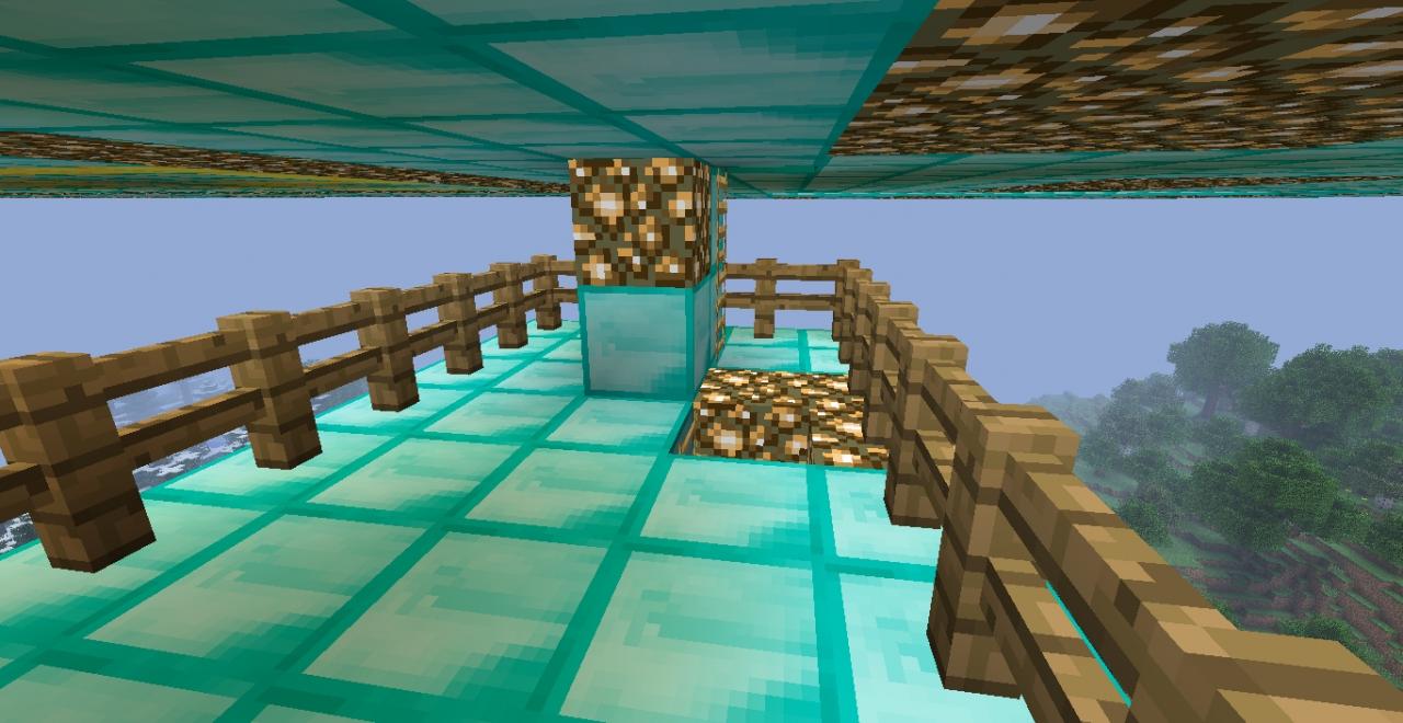 Overlook themed Spawn Minecraft Map