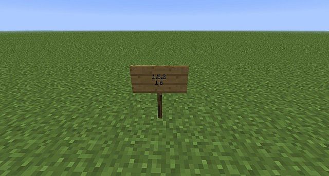Minecraft 1.5.2 and 1.6