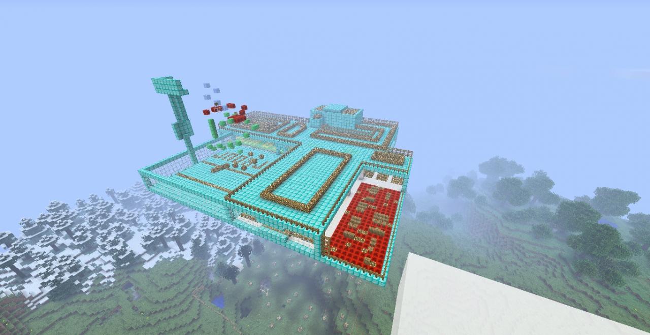 Overlook themed Spawn Minecraft Map